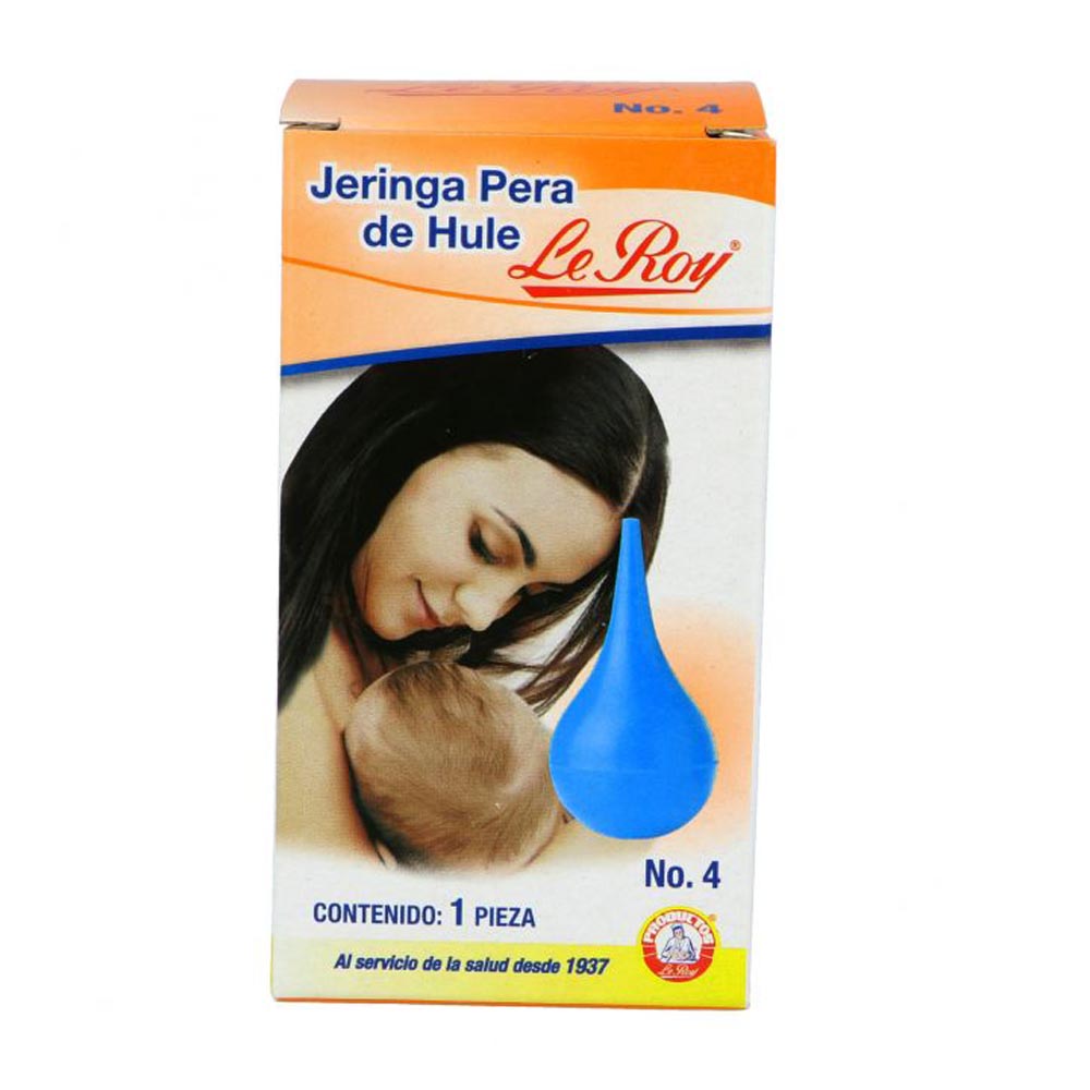 Jeringa pera de hule #4 leroy