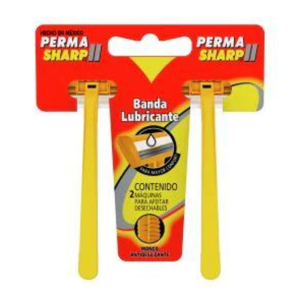 Rastrillo perma shaarp ii con 2