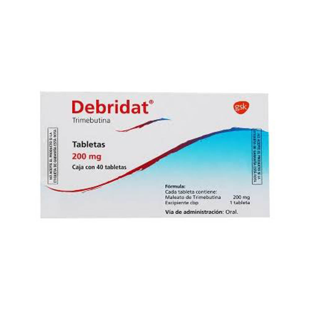 Debridat 40 tabletas 200mg