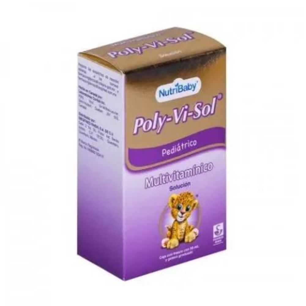 Poly-Vi Solución Pediátrico Gotas 50 Mililitros