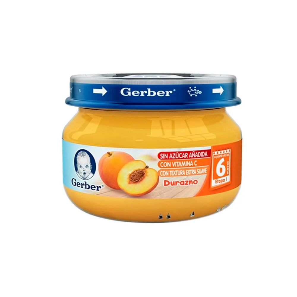 Gerber durazno 1a etapa