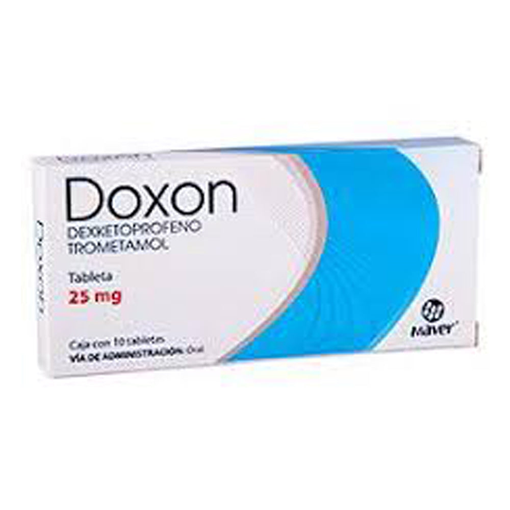 Dexketoprofeno 25 mg tabletas con 10 (doxon)